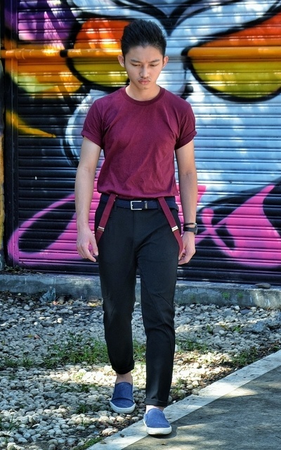 袁白 分享的 覺得我好像跟David對到眼......覺得驚恐XD - Dappei 台灣最大時尚穿搭社群